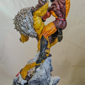 Wolverine VS Sabertooth Diorama Statue - Etsy