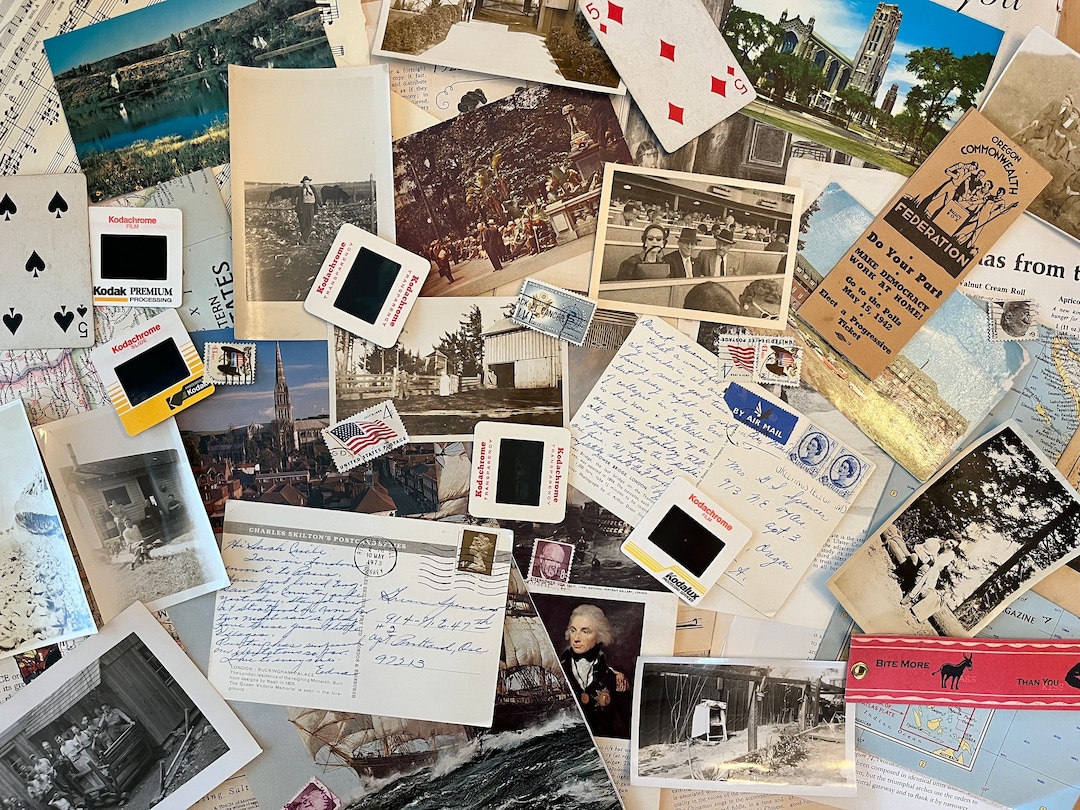 Genuine Vintage Mixed Ephemera Bundle - Etsy