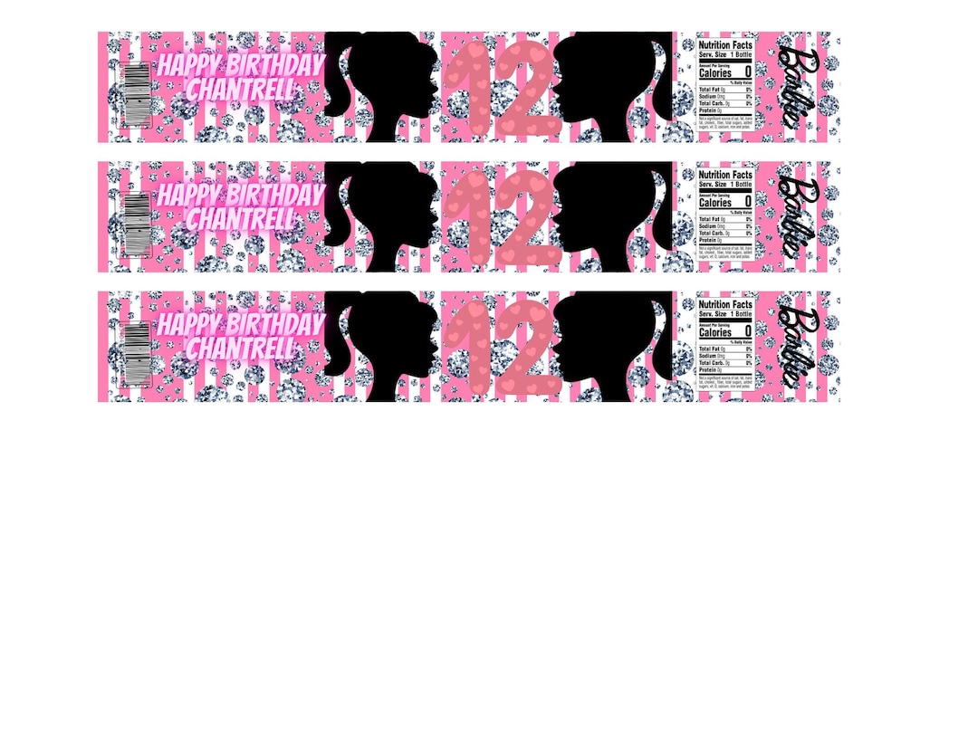 Smileydesigns_ Custom Bottle Label's Personalized Bottle Label's - Etsy