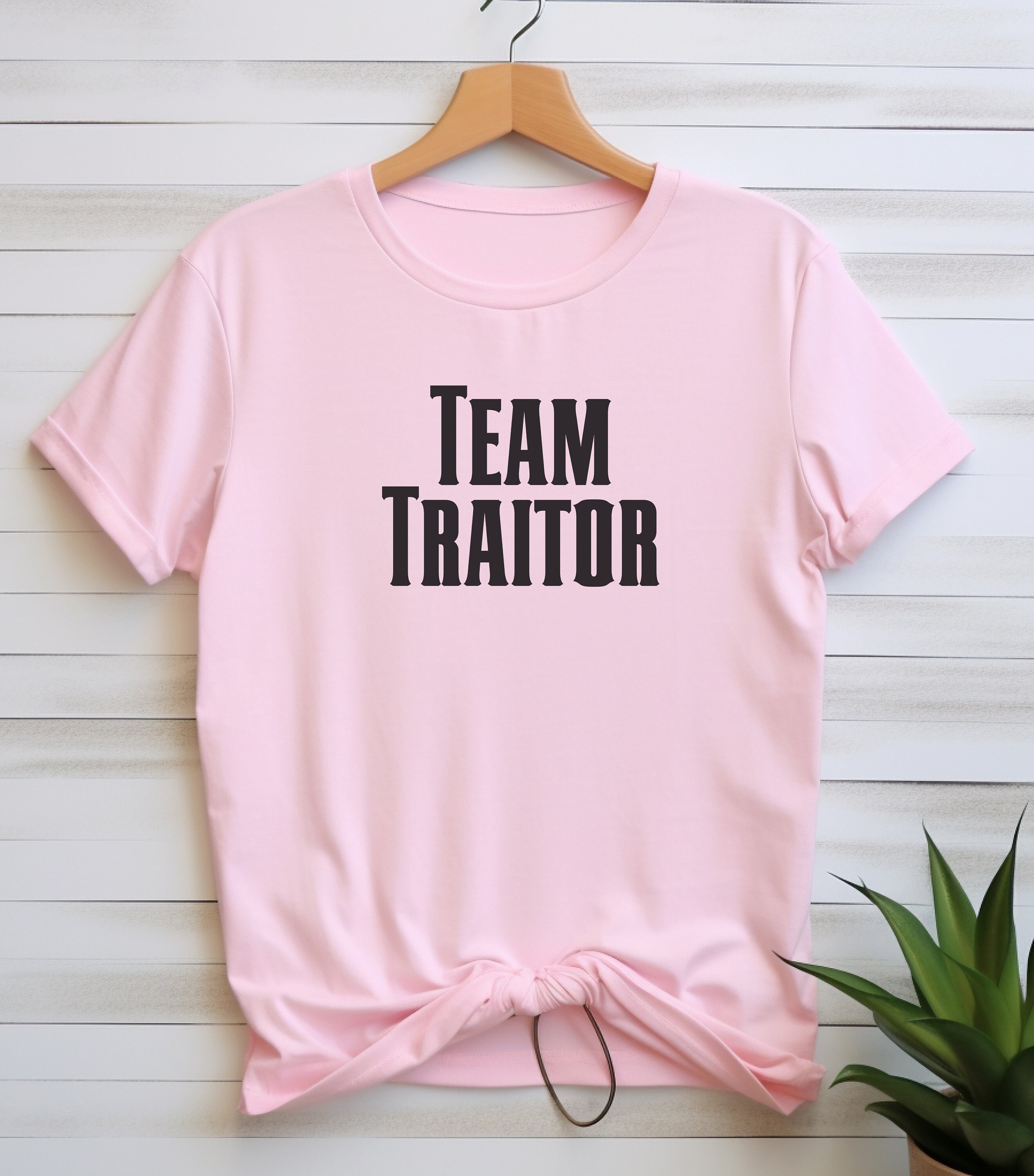 Team Traitor Shirt, Traitors Show Tee, Reality TV Fan Gift, Fan Apparel ...