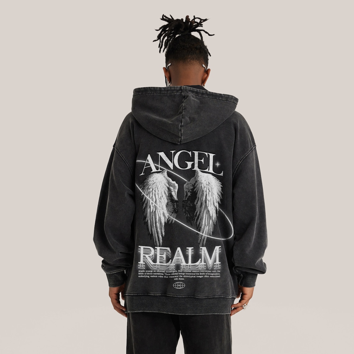 ANGEL HOODIE, Spirit Wear, Back Design Hoodie, Religious Hoodie ...
