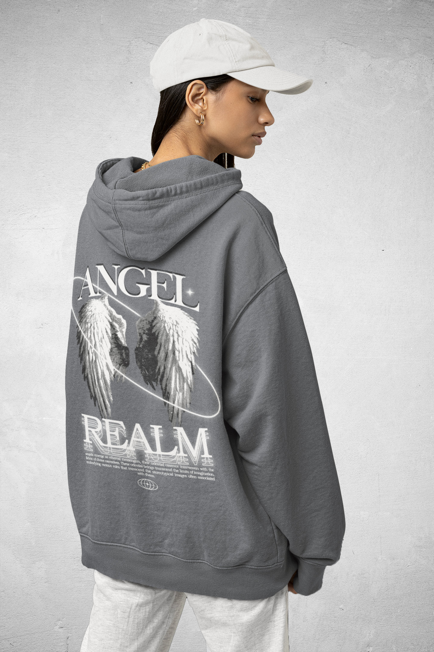 ANGEL HOODIE, Spirit Wear, Back Design Hoodie, Religious Hoodie ...