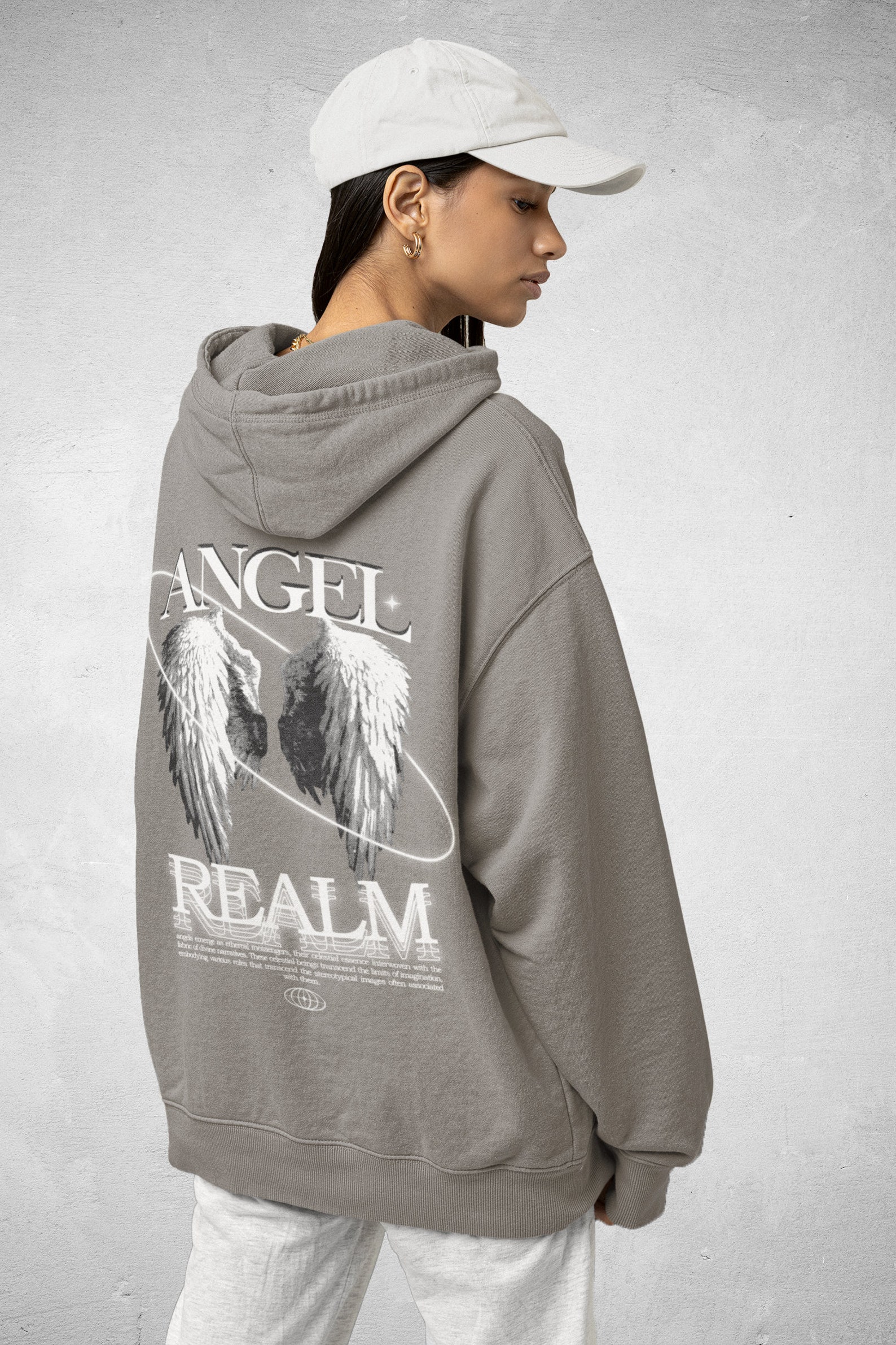 ANGEL HOODIE, Spirit Wear, Back Design Hoodie, Religious Hoodie ...