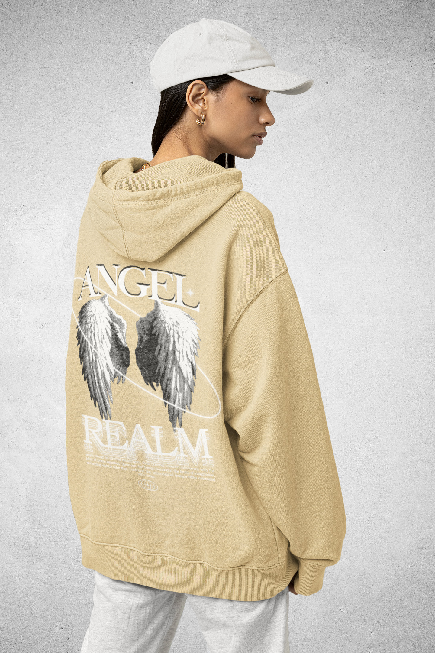 ANGEL HOODIE, Spirit Wear, Back Design Hoodie, Religious Hoodie ...