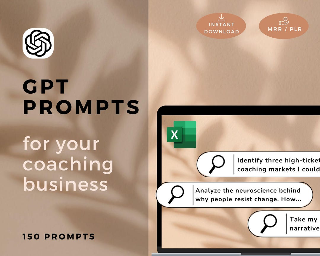 GPT Prompts for Your Coaching Business | 150 Coaching Prompts for ...