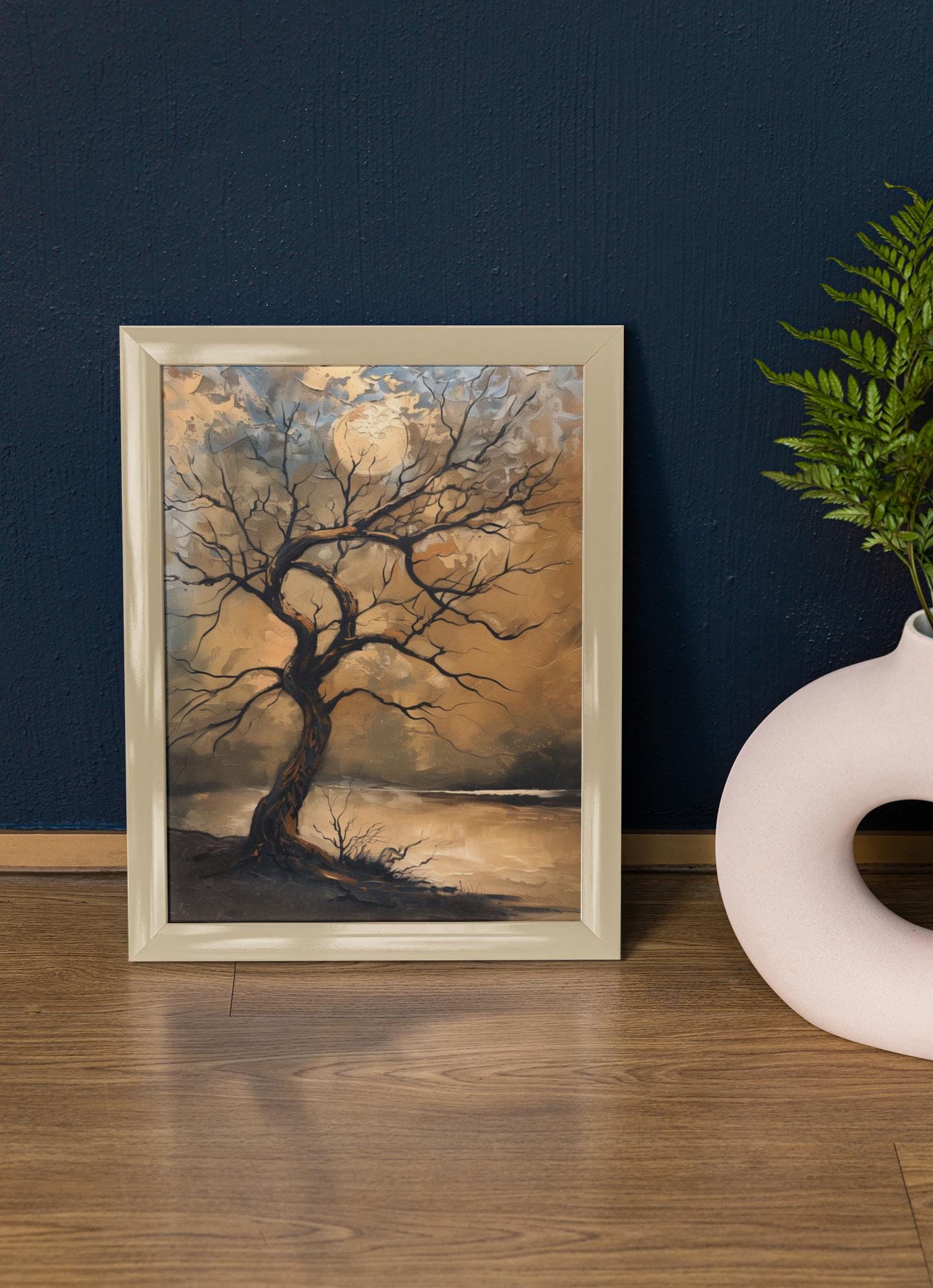 The Twisted Tree | Gothic Nature Print | Dark Academia Wall Art | Moody ...