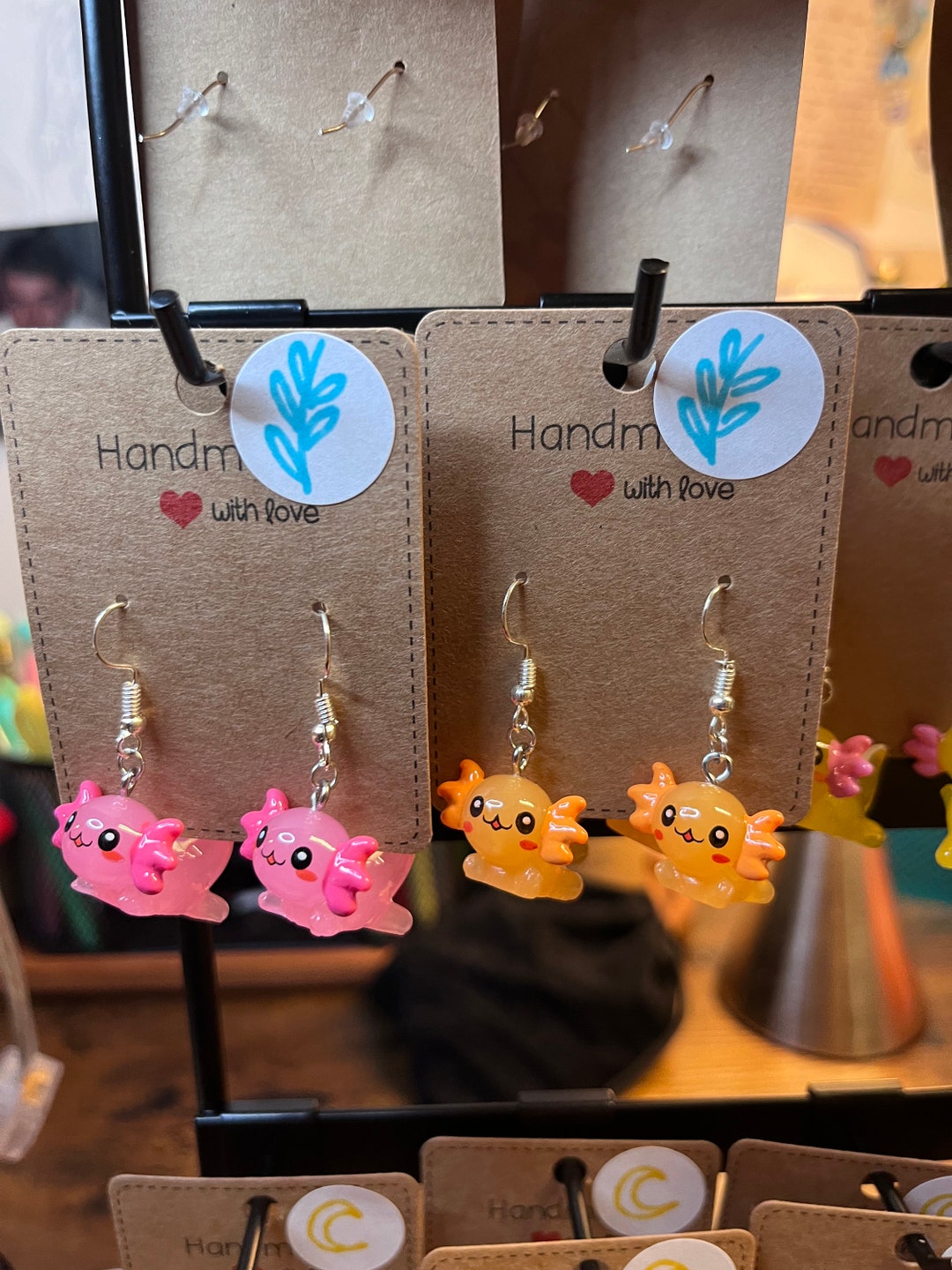 Axolotl Earrings - Etsy