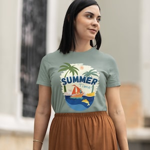 Summer Time, Summer T-shirts for Infants, Toddlers, Kids, Youth, Men ...