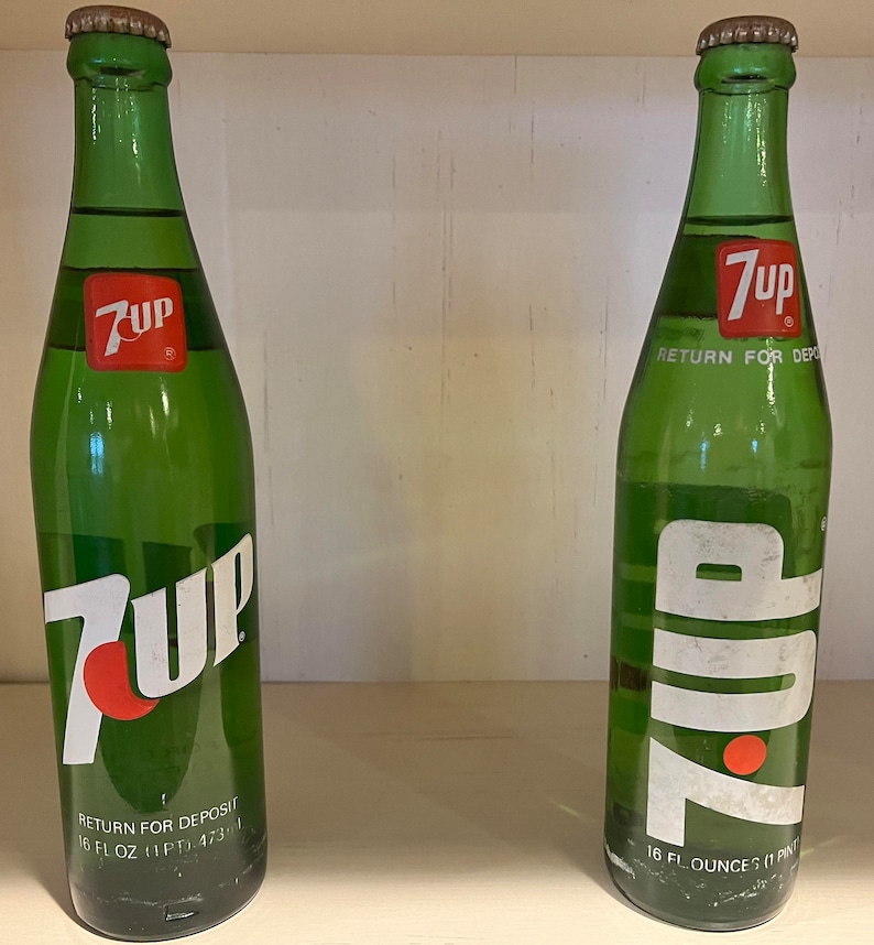 Vintage 7UP Green - Etsy