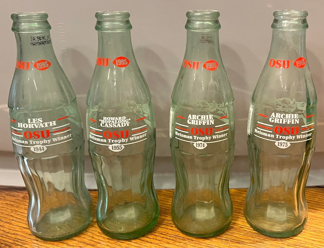 Heritage Coca Cola OSU Bottles - Heisman Buckeyes - Etsy