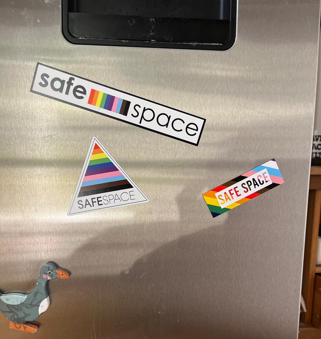 LGBTQ Safe Space Magnets - Etsy