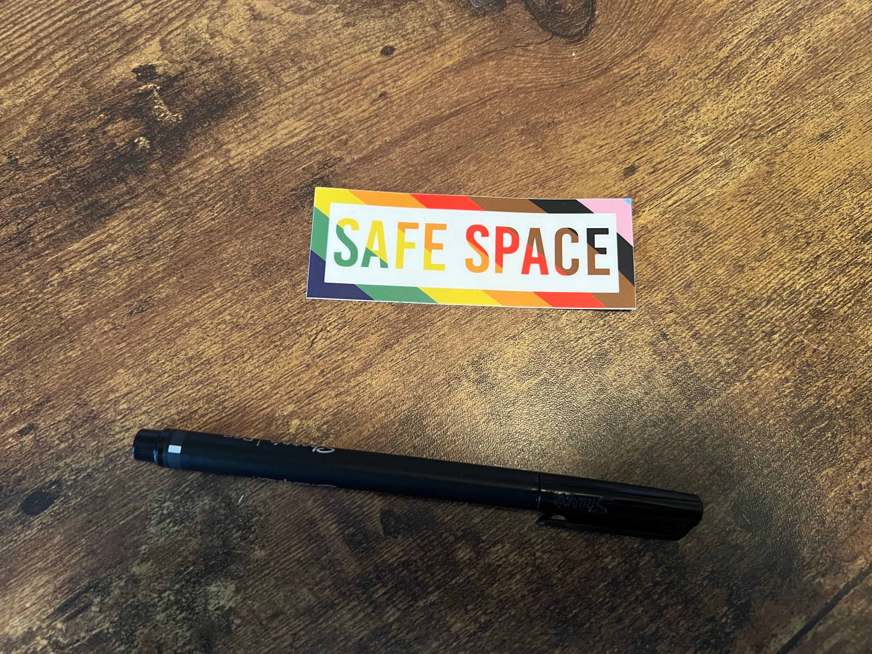 Safe Space Sticker to Indicate LGBTQ+ Inclusive and Affirming ...