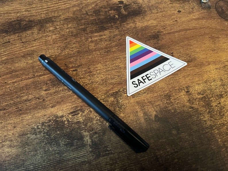 Safe Space Sticker to Indicate LGBTQ+ Inclusive and Affirming ...