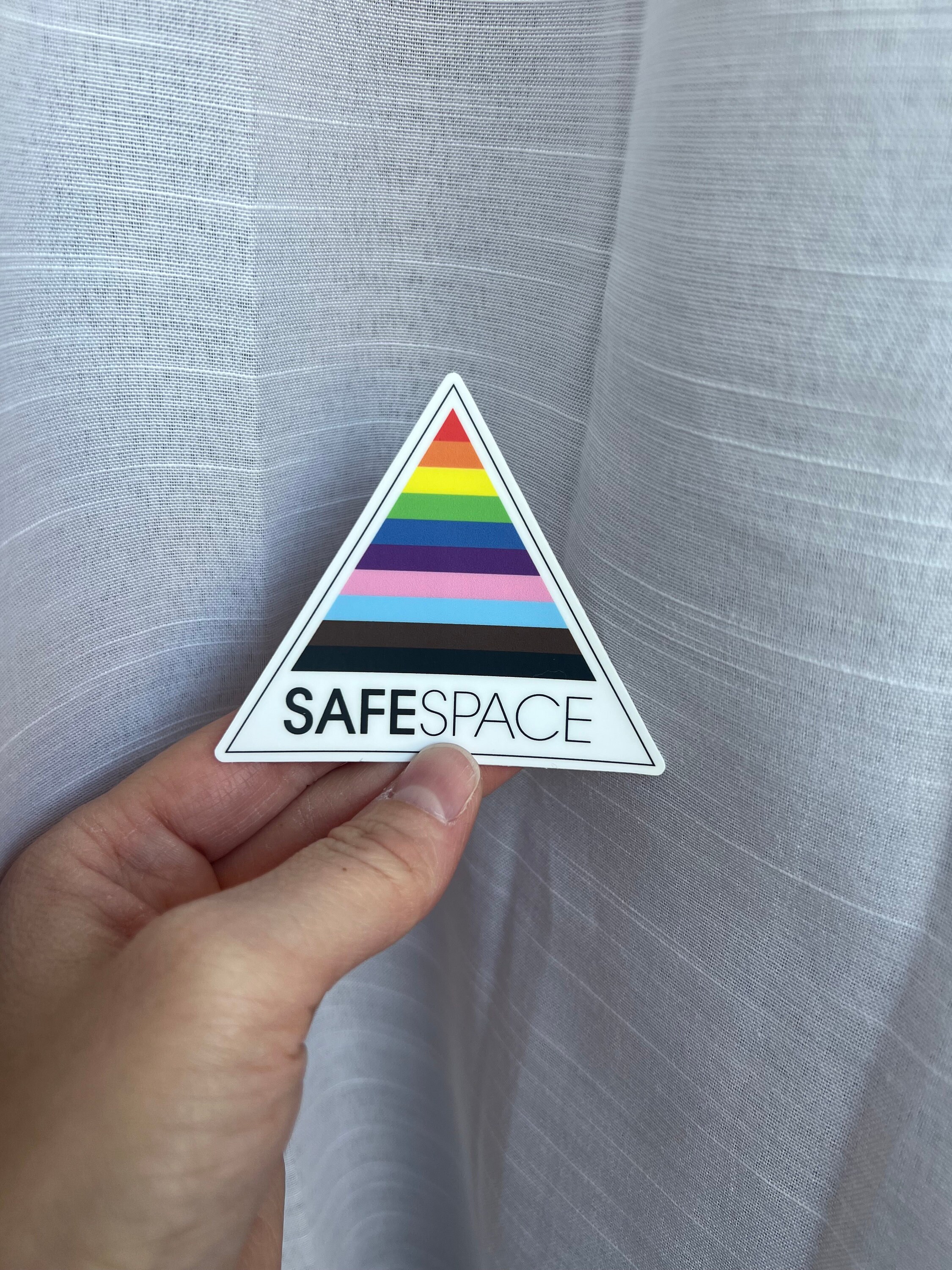 Safe Space Sticker to Indicate LGBTQ+ Inclusive and Affirming ...