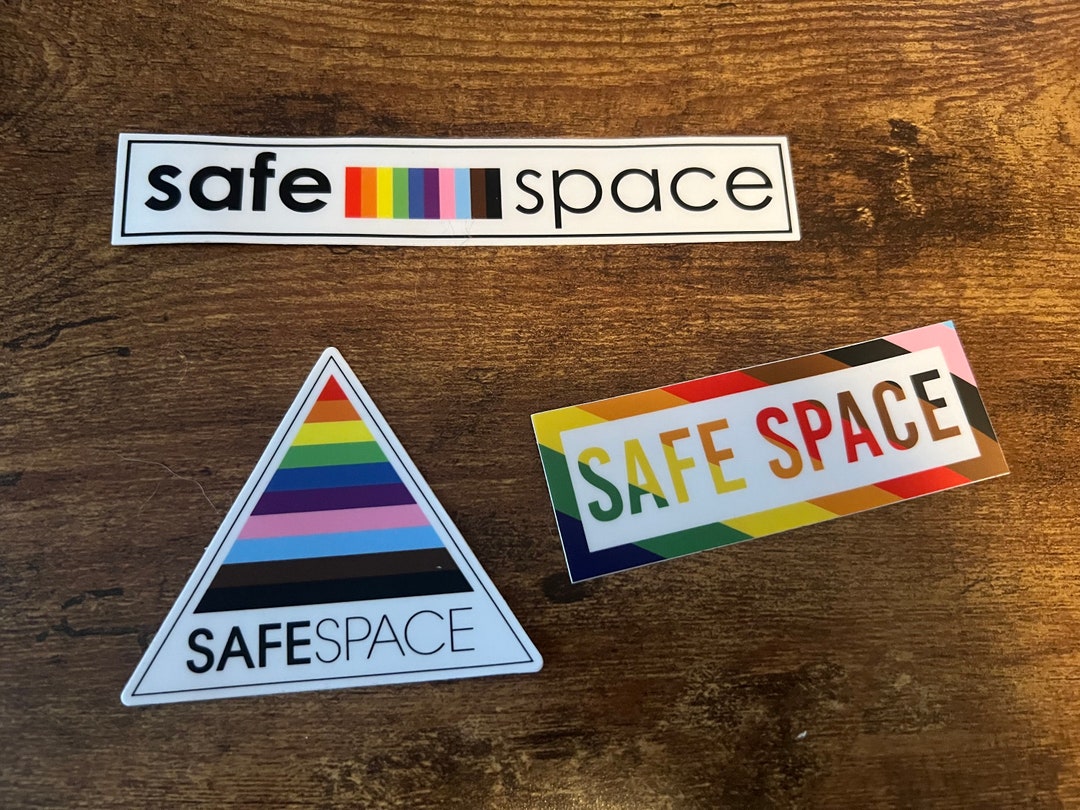 Safe Space Sticker to Indicate LGBTQ Inclusive and Affirming - Etsy