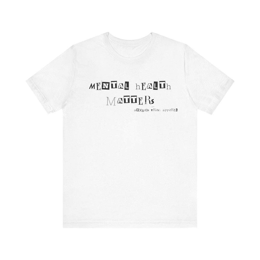 Mental Health Tshirt Punk Emo Gift Scene Alt Shirt Anxiety Funny Gift T ...