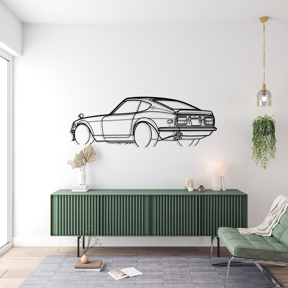 Nissan 240Z 1972 Angle, Car Dxf, Car Svg, Car Ai, Car Vartor File, Dxf ...