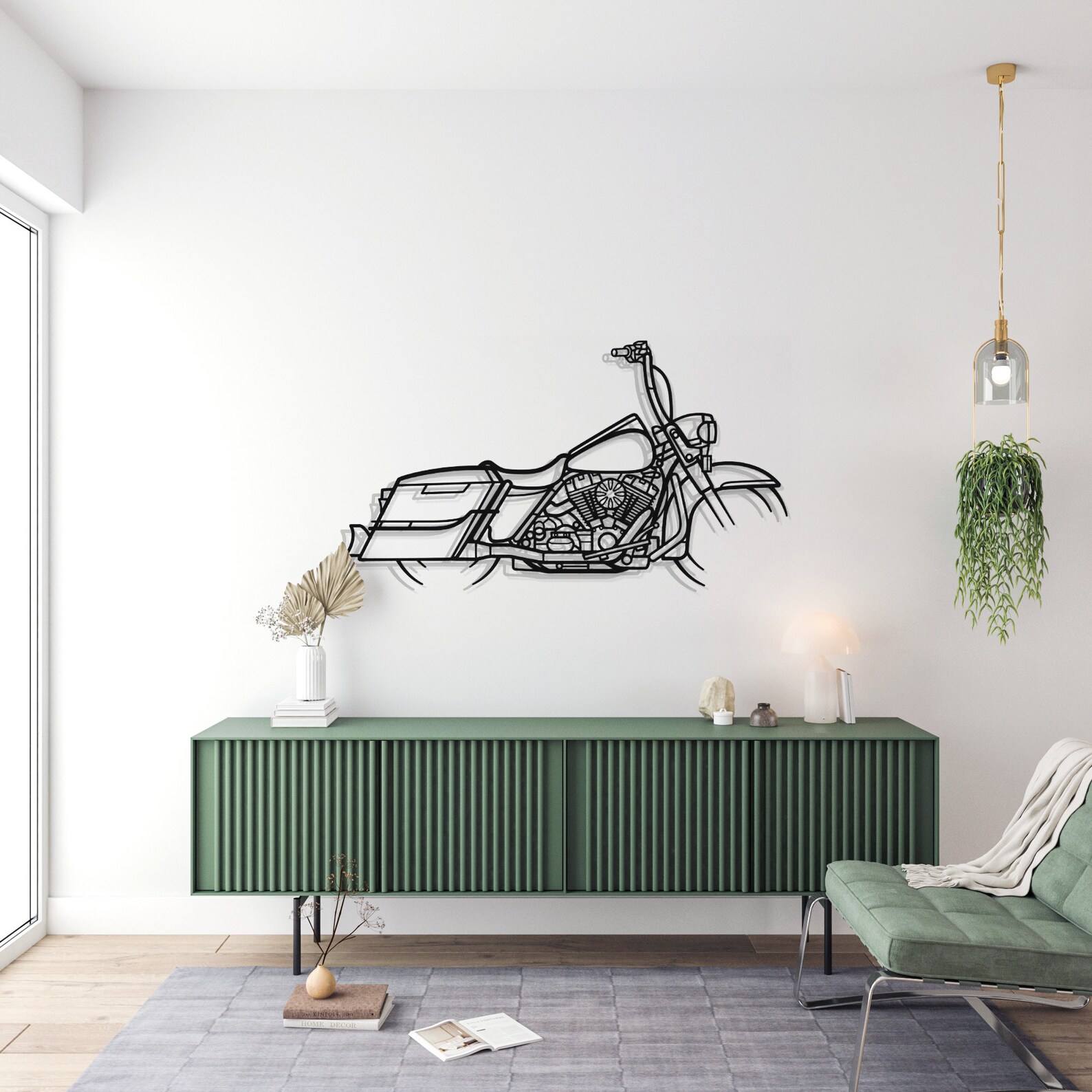 2014 Harley Davidson Road King, Car Dxf, Car Svg, Car Vector File, Dxf ...