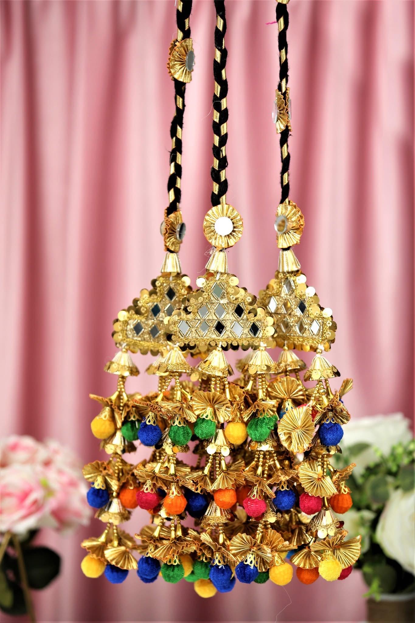 Parandi, 5 Designs Punjabi Hair Parandi, Paranda, Parandis for Hair ...