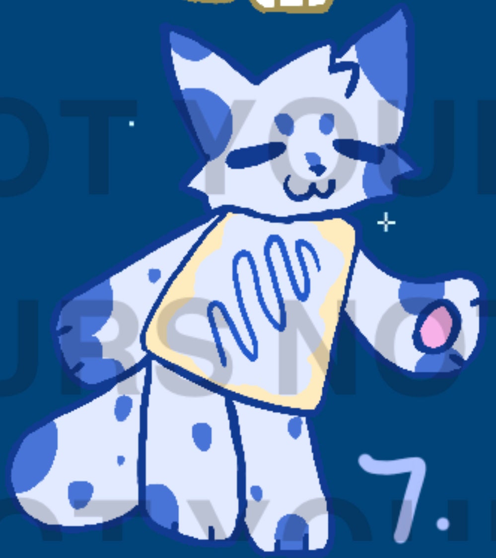 Nyan Poptart Cat Adoptables Assorted Batch of 8 by Kokicat - Etsy