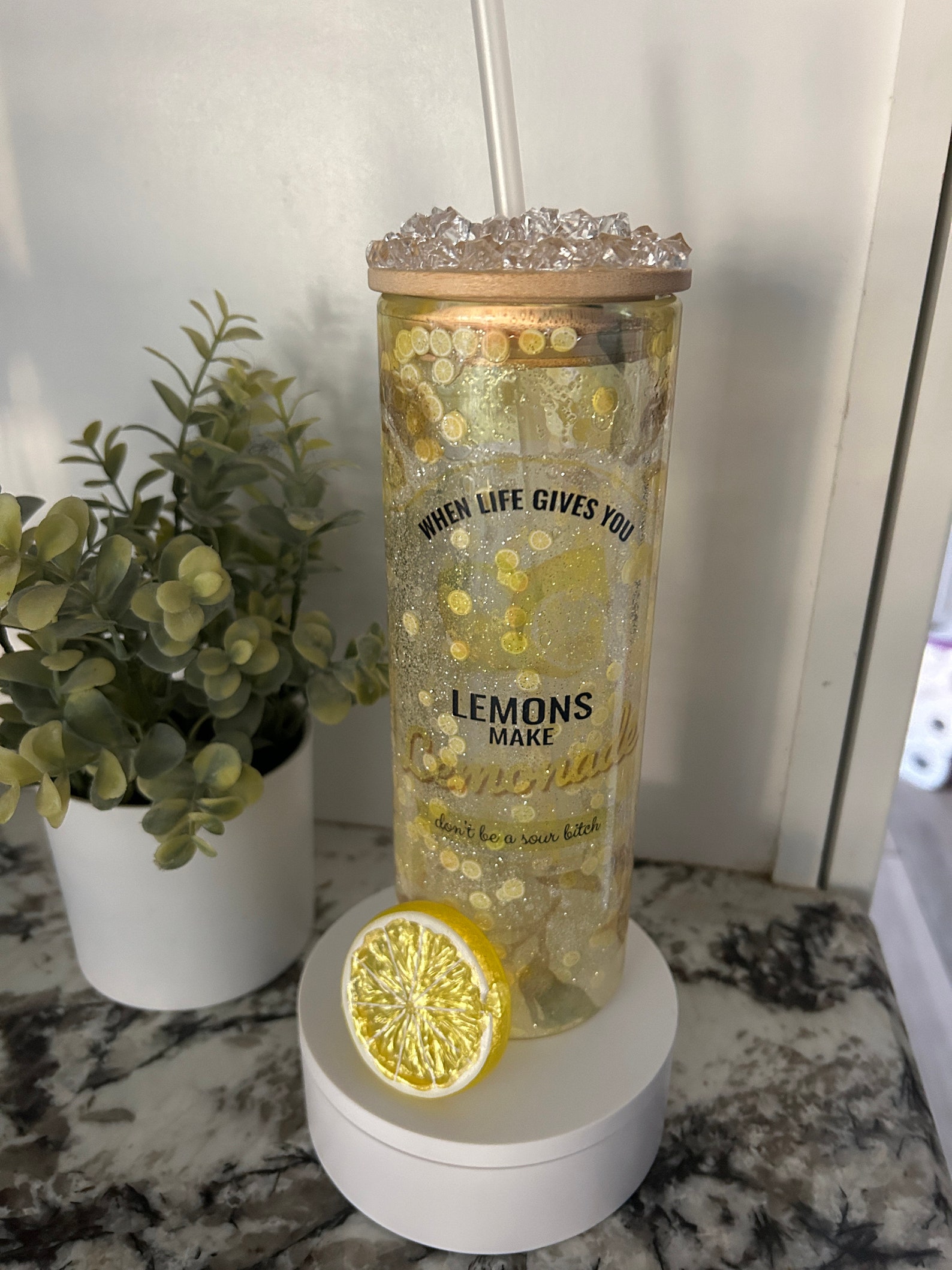 Lemonade Tumbler - Etsy