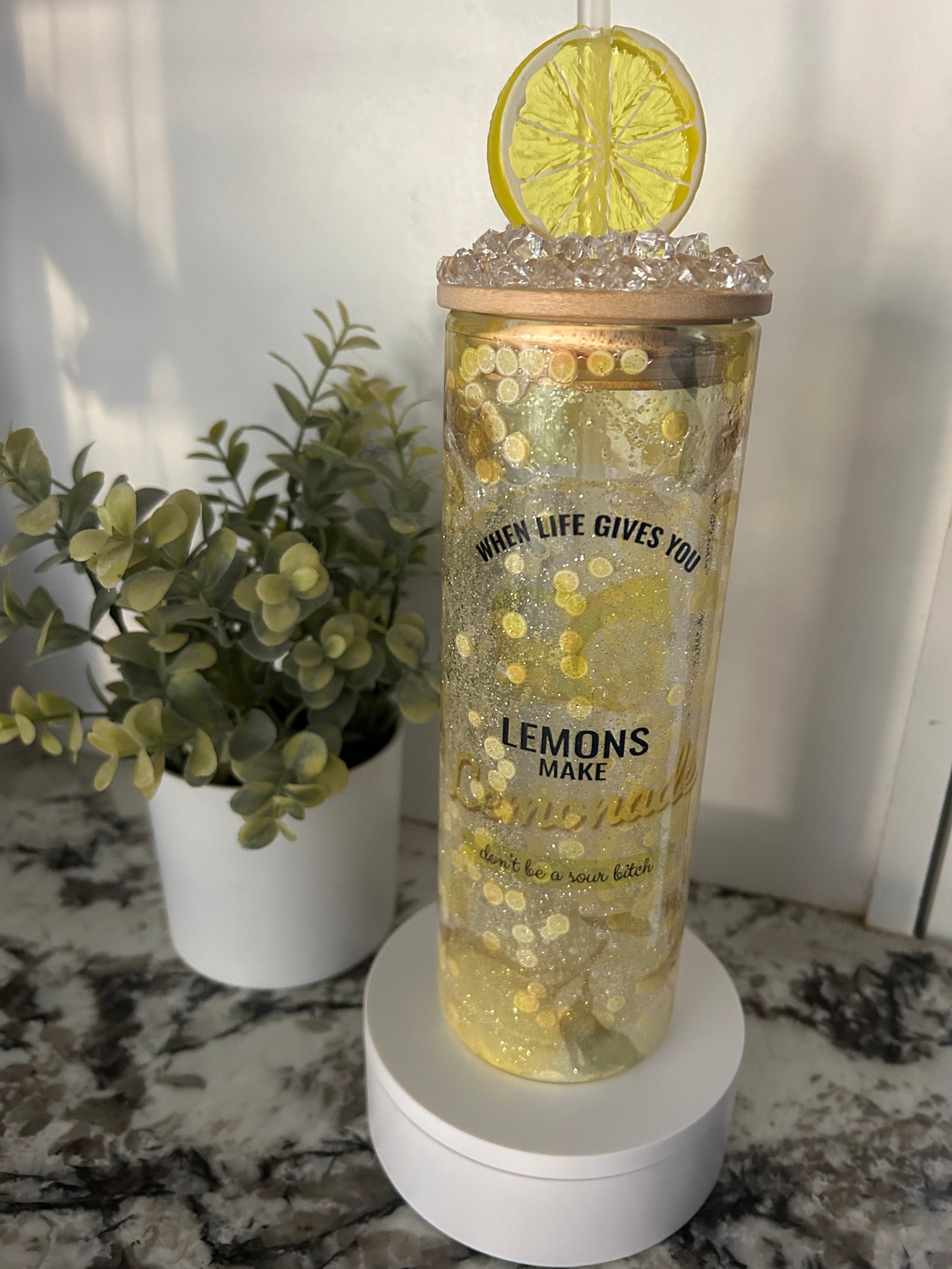 Lemonade Tumbler - Etsy
