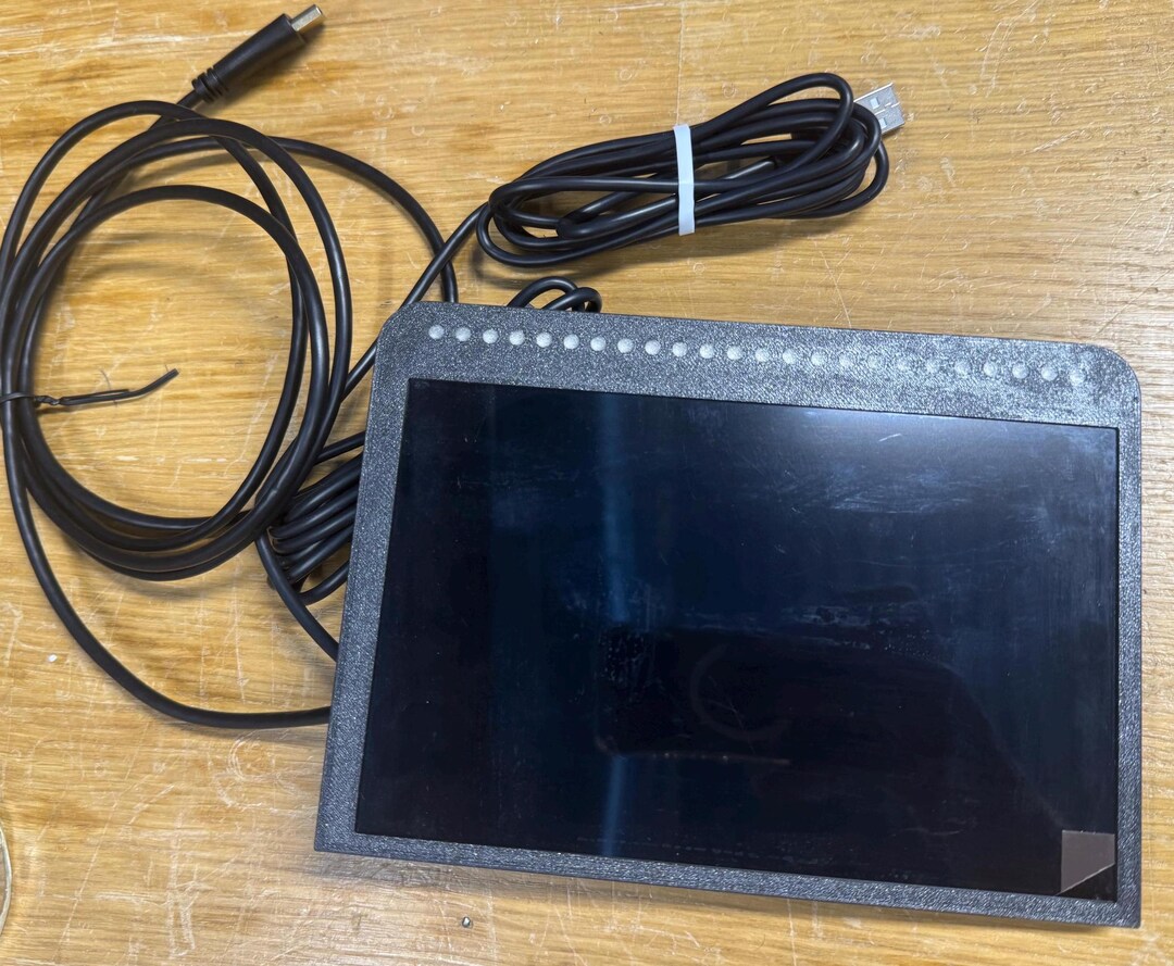 8" Screen for Simracing Moza, Fanatec, Simagic and Aluminum Profile - Etsy