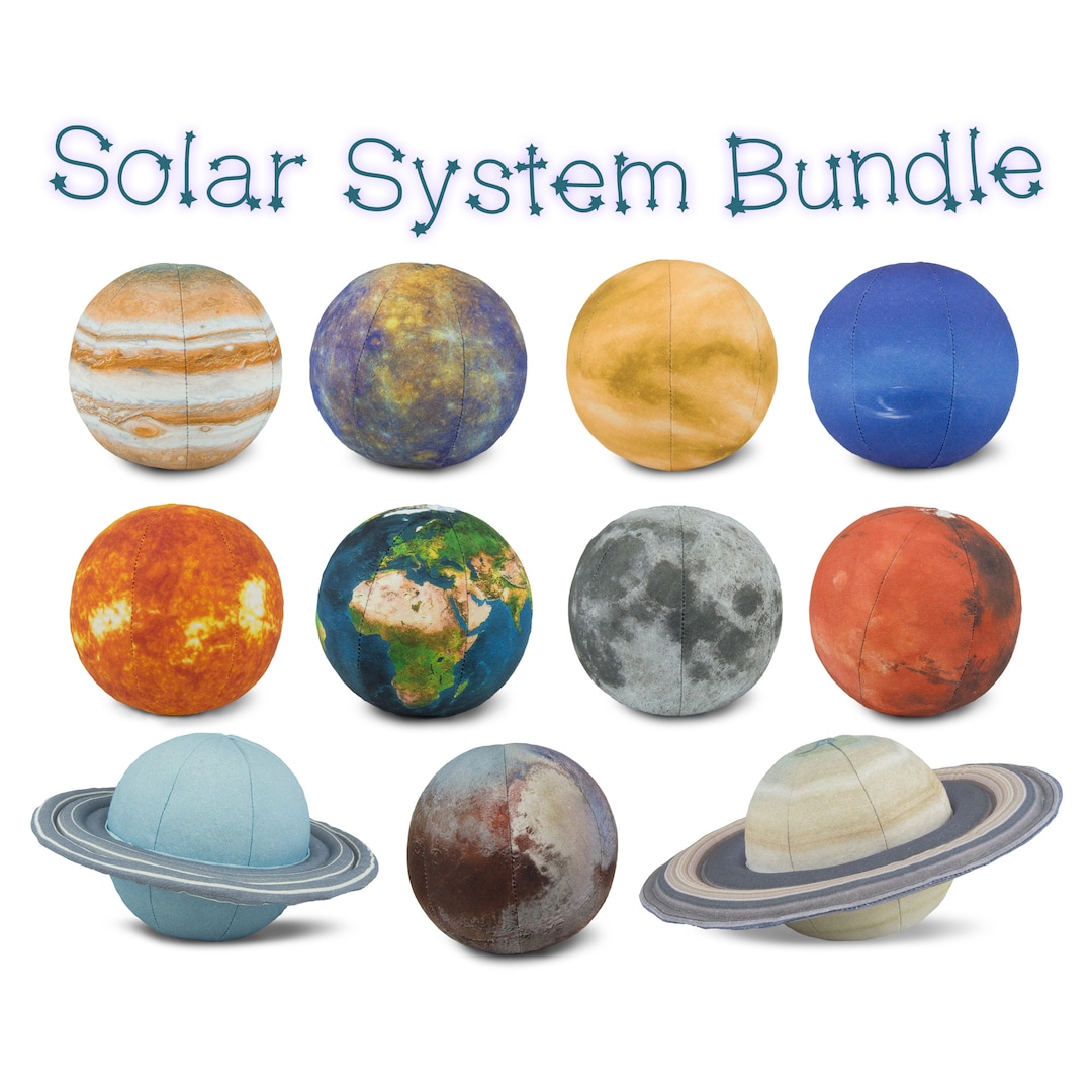 Solar System Bundle - Educational Toys for Kids and Toddlers / 11 + 2 ...