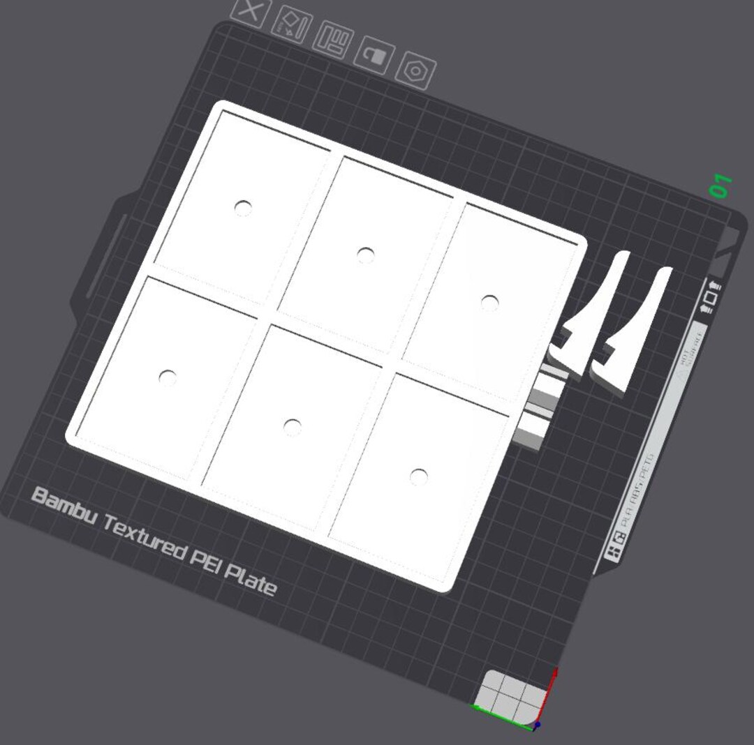 2"x3" 3x2 Magnetic Photo Frame 3D Print File Magnets (available for ...