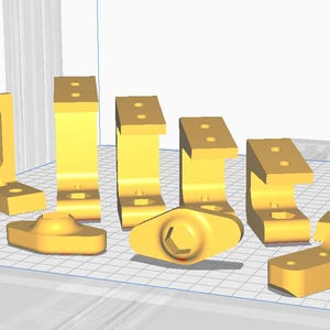 24 Function Button Box STL Files - 6 KCD4 Switches, 8 Push Buttons, 6 ...