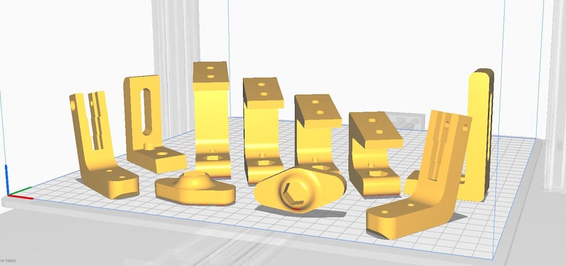 24 Function Button Box STL Files - 6 KCD4 Switches, 8 Push Buttons, 6 ...