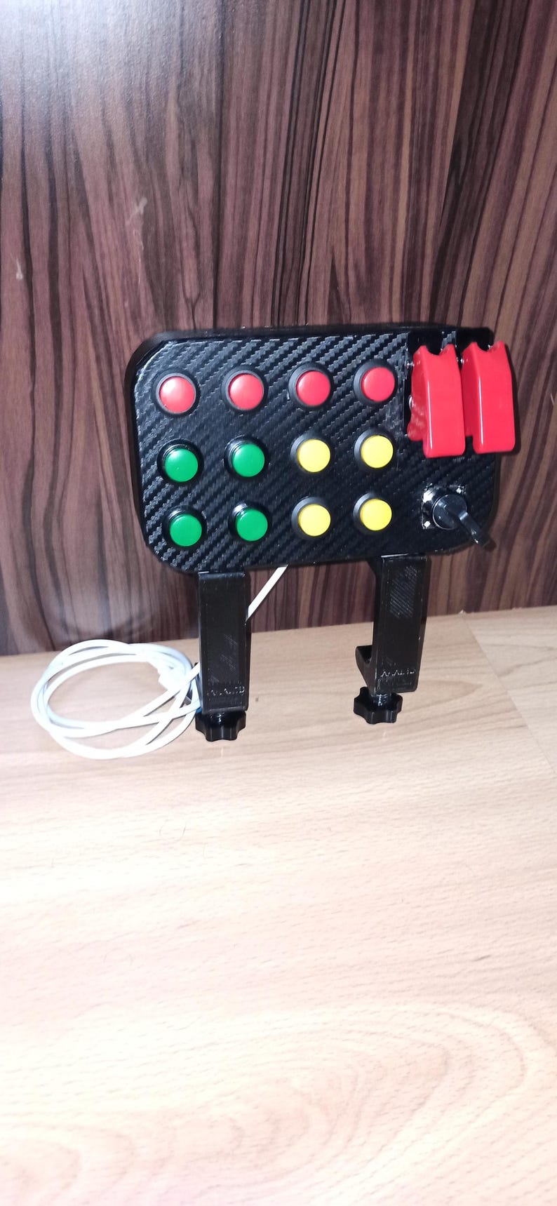 15-button Sim Racing Box 3D STL Files – DIY Gaming Project (digital ...