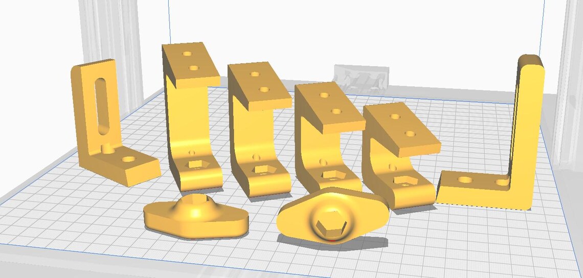 Custom 24 Function Button Box Digital STL - 6 KCD4 Switches, 10 Push ...