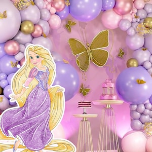 Rapunzel Cutout, Tangled Big Decor, Rapunzel Party Decoration Theme ...