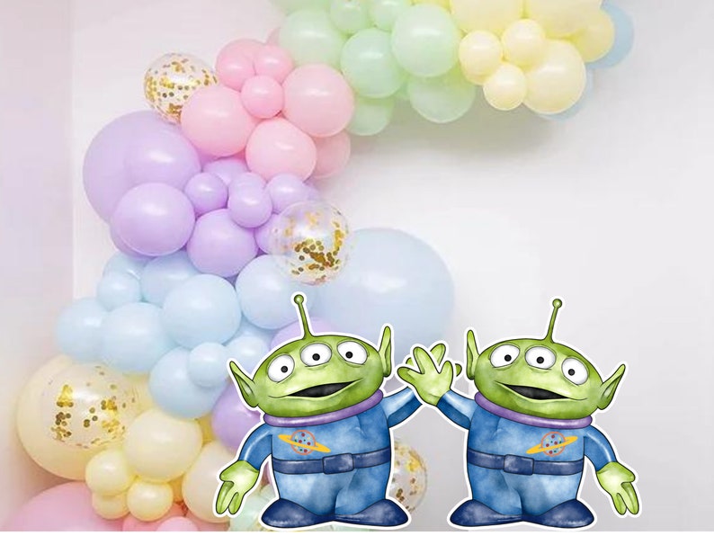 Toy Story Alien Cutout: Birthday Party Decoration (digital Download) - Etsy