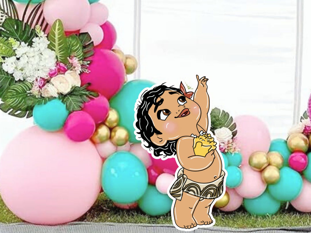 Moana Cutout: Party Decoration Stand up Prop (digital Download) - Etsy