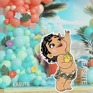 Moana Cutout: Party Decoration Stand up Prop (digital Download) - Etsy