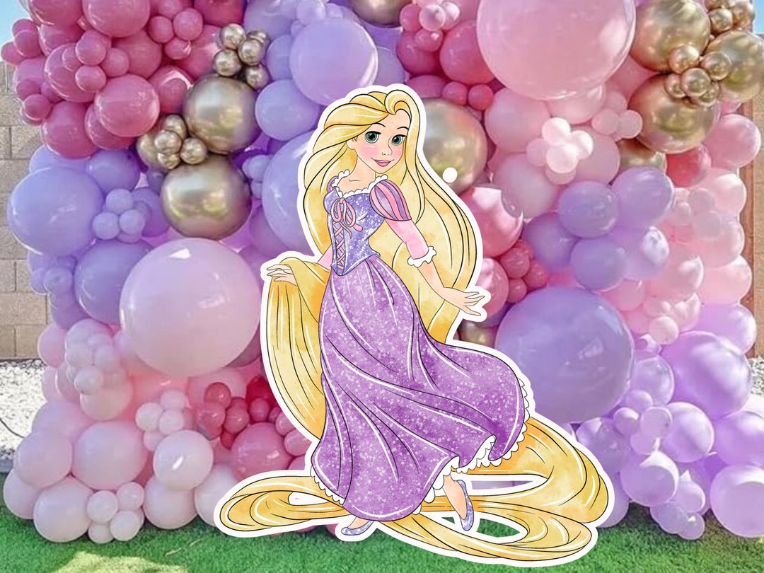 Rapunzel Cutout, Tangled Big Decor, Rapunzel Party Decoration Theme ...
