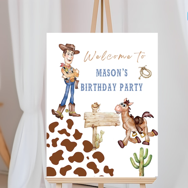 Woody Round up Poster - Etsy