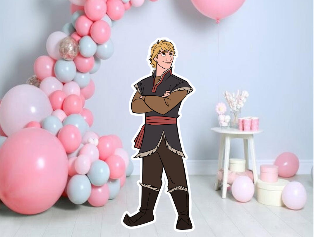Kristoff Stand up Prop: Frozen Party Decoration (digital Download) - Etsy