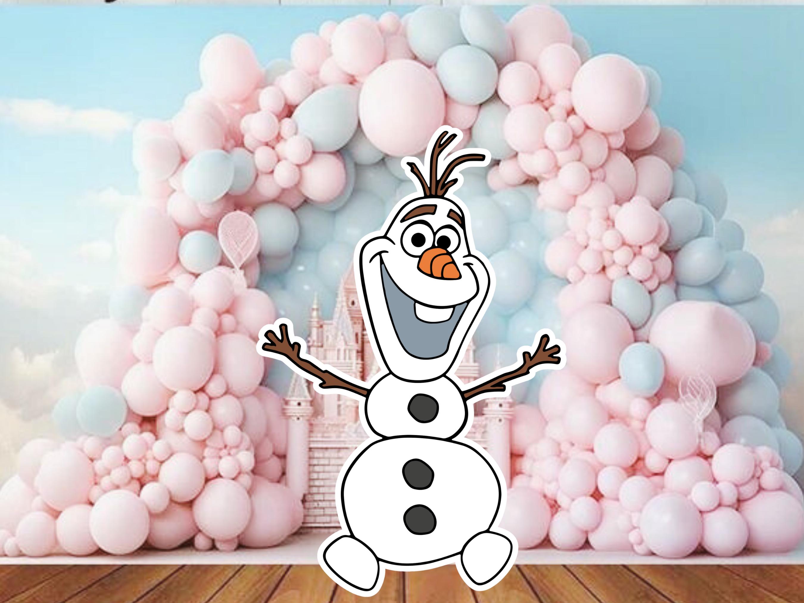 Olaf Cutout: Frozen Party Decoration, Stand up Prop (digital Download ...