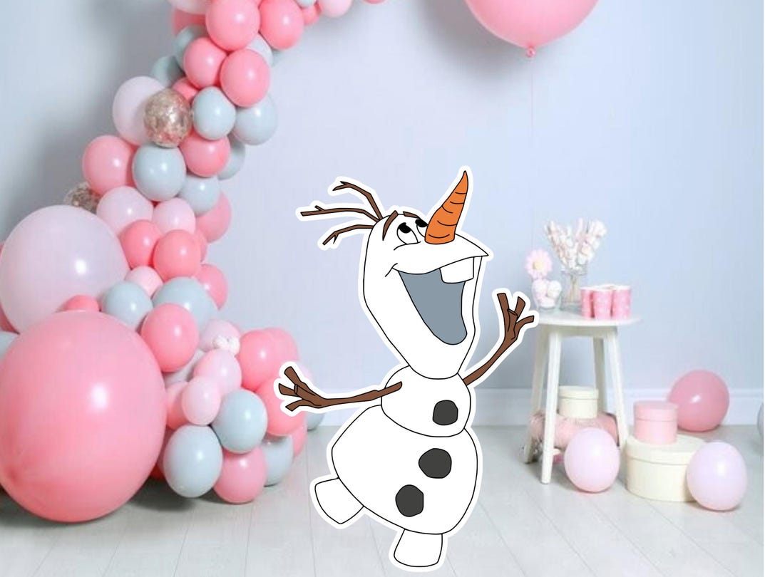 Olaf Cutout: Frozen Party Decoration (digital Download) - Etsy