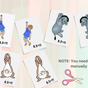 Hanging Characters of the Pooh Friends/cutout Die Cut Prop With Two ...