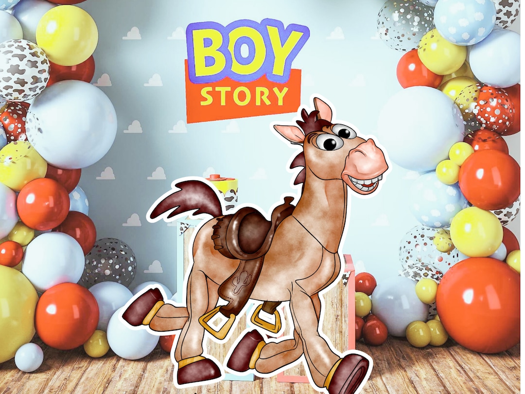 Bullseye Toy Story Cutout: Birthday Party Prop (digital Download) - Etsy