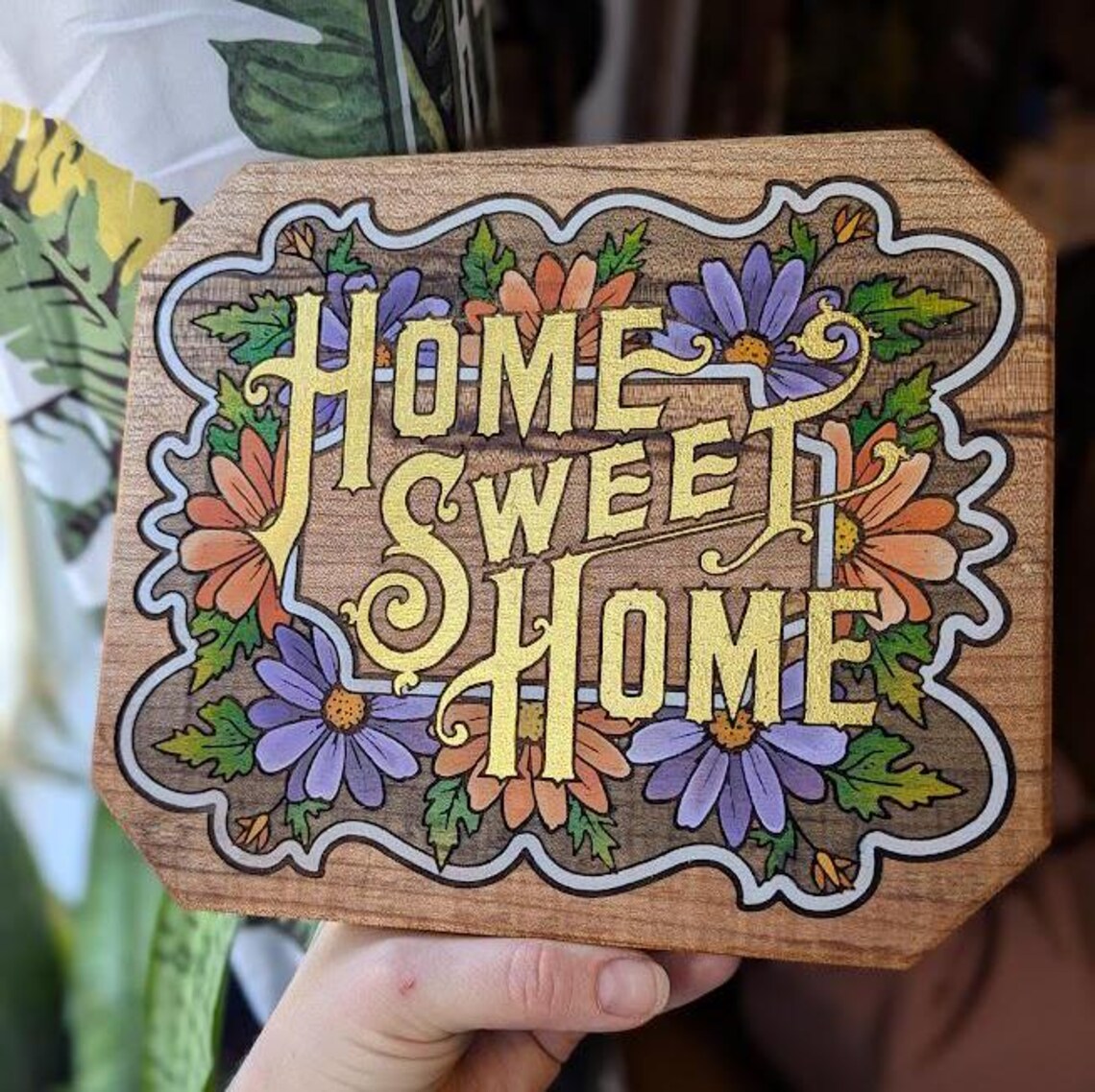 Wood Home Sweet Home Sign - Etsy
