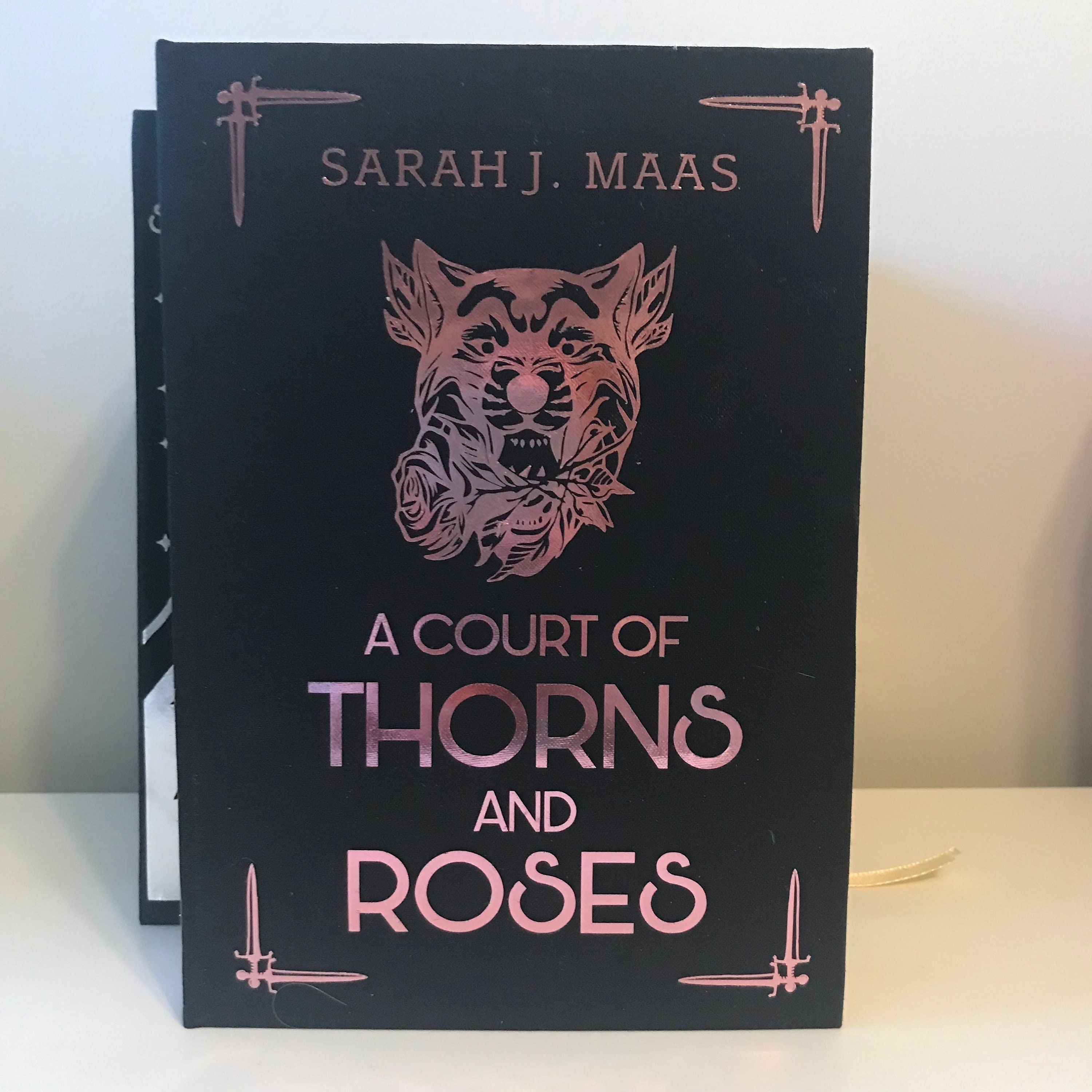 Bookbinding Cover Templates: ACOTAR Series Bookbinding Cover Design PNG ...