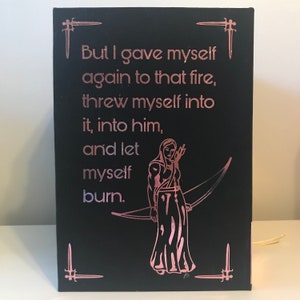 Bookbinding Cover Templates: ACOTAR Series Bookbinding Cover Design PNG ...