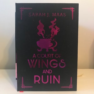 Bookbinding Cover Templates: ACOTAR Series Bookbinding Cover Design PNG ...