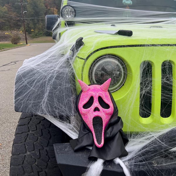 Pink Scream Mask - Etsy
