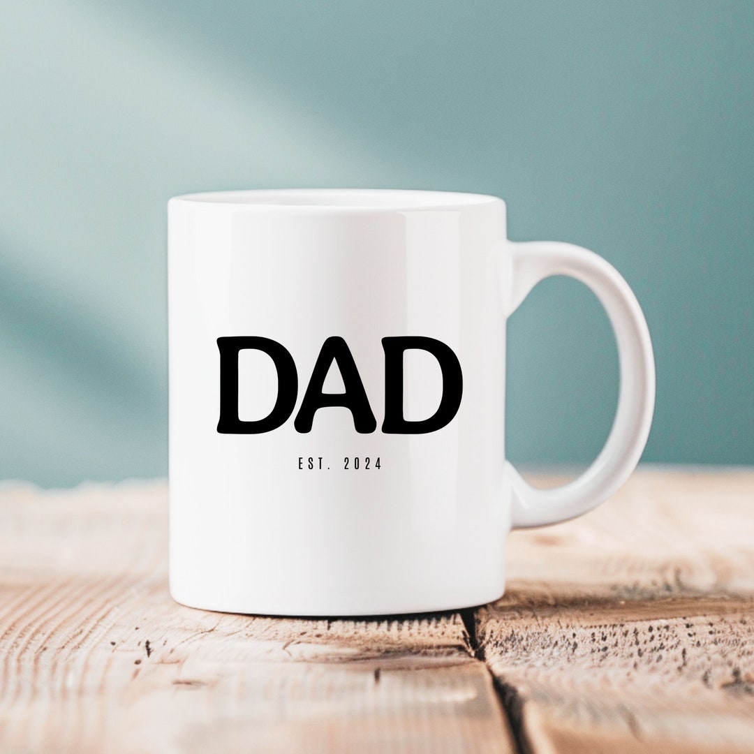 Father's Day Mug, First Time Dad, Dad Mug, Gift Ideas for Him, Unique ...